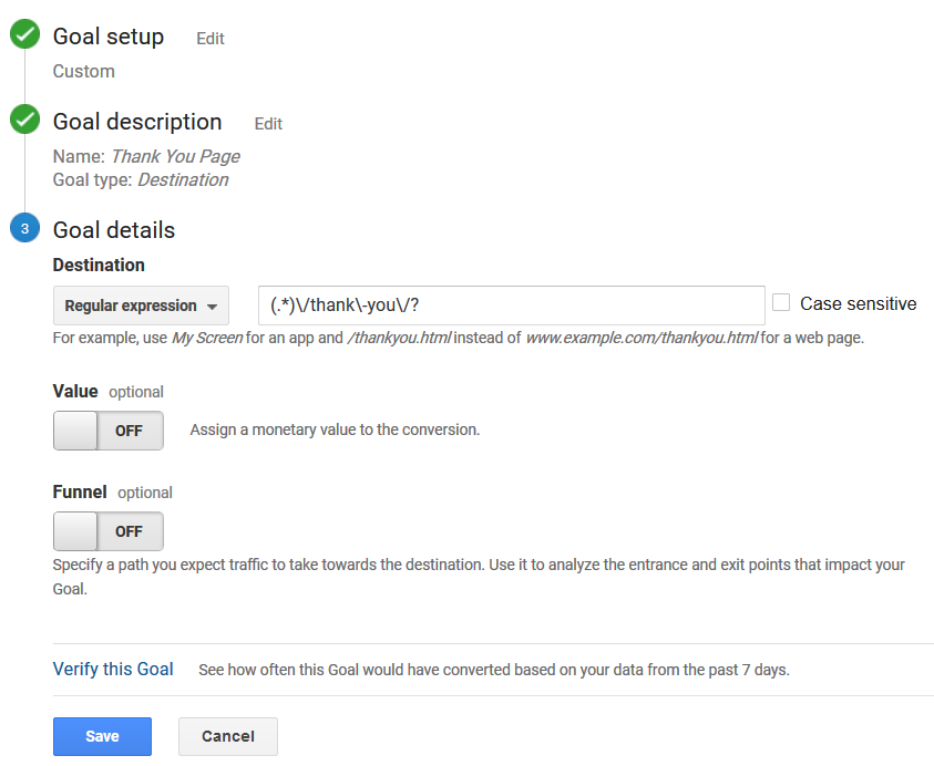 Destination Based Goals vs. Event Based Goals in Google Analytics ... Destination Based Goals vs. Event Based Goals in Google Analytics ...